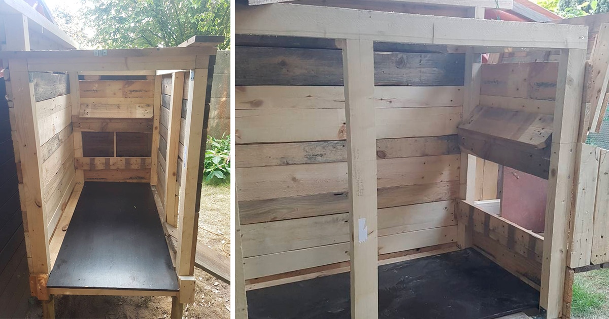 Fabriquer un poulailler en palettes : étapes et modèles - Plantes et ...